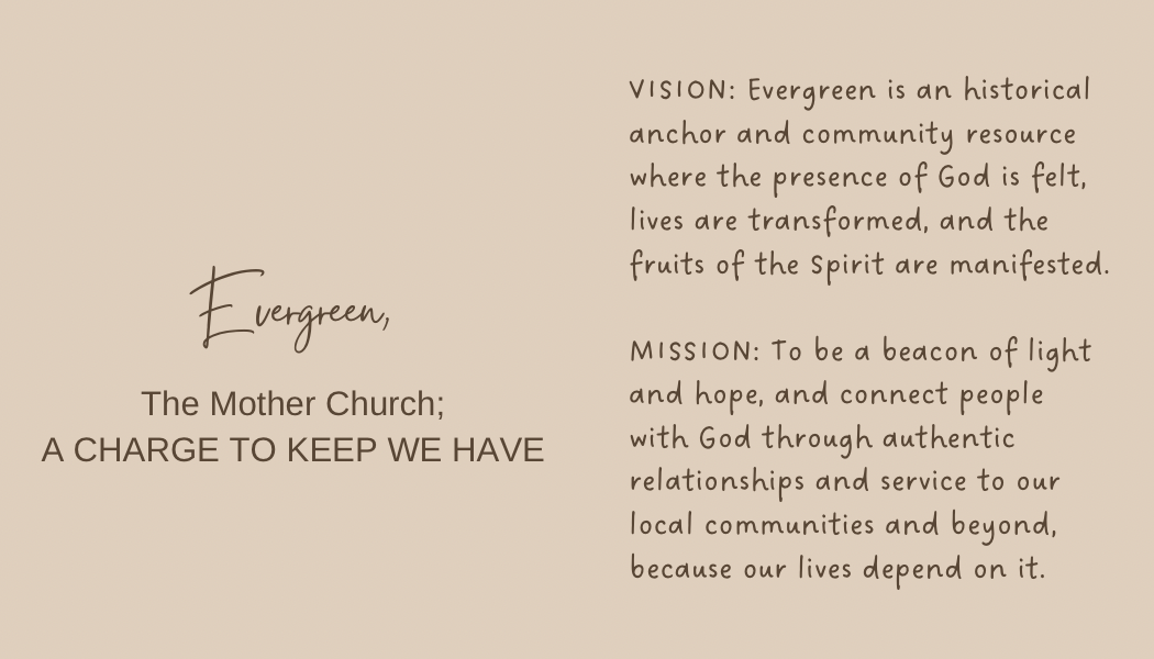 ABOUT US – Evergreen Christian Community Church